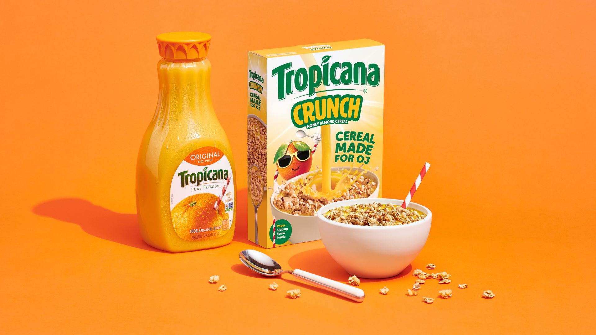 Tropicana Crunch orange juice cereal sold out in a day - Axios Tampa Bay
