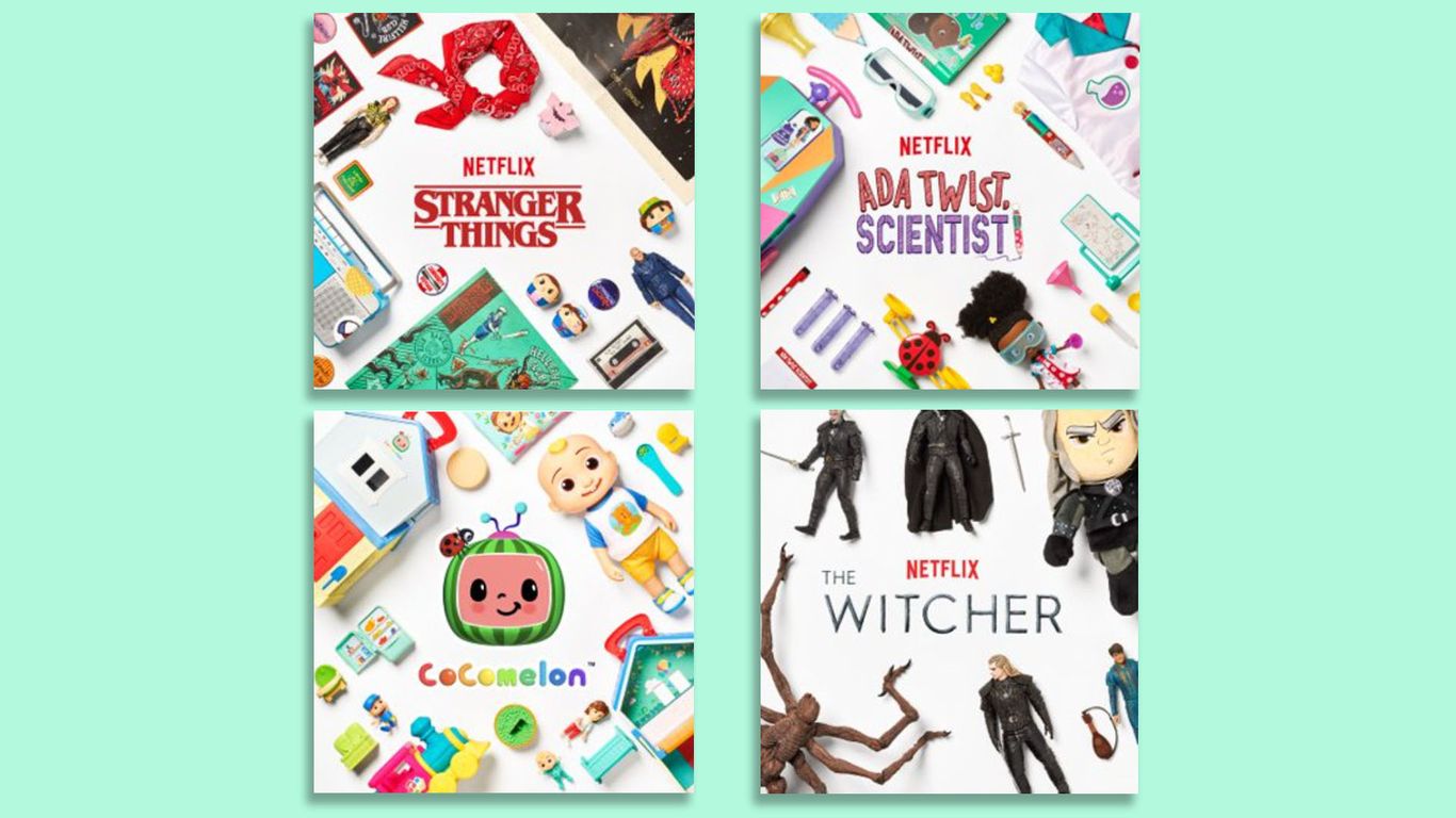 Netflix teams up with Walmart to sell merchandise online