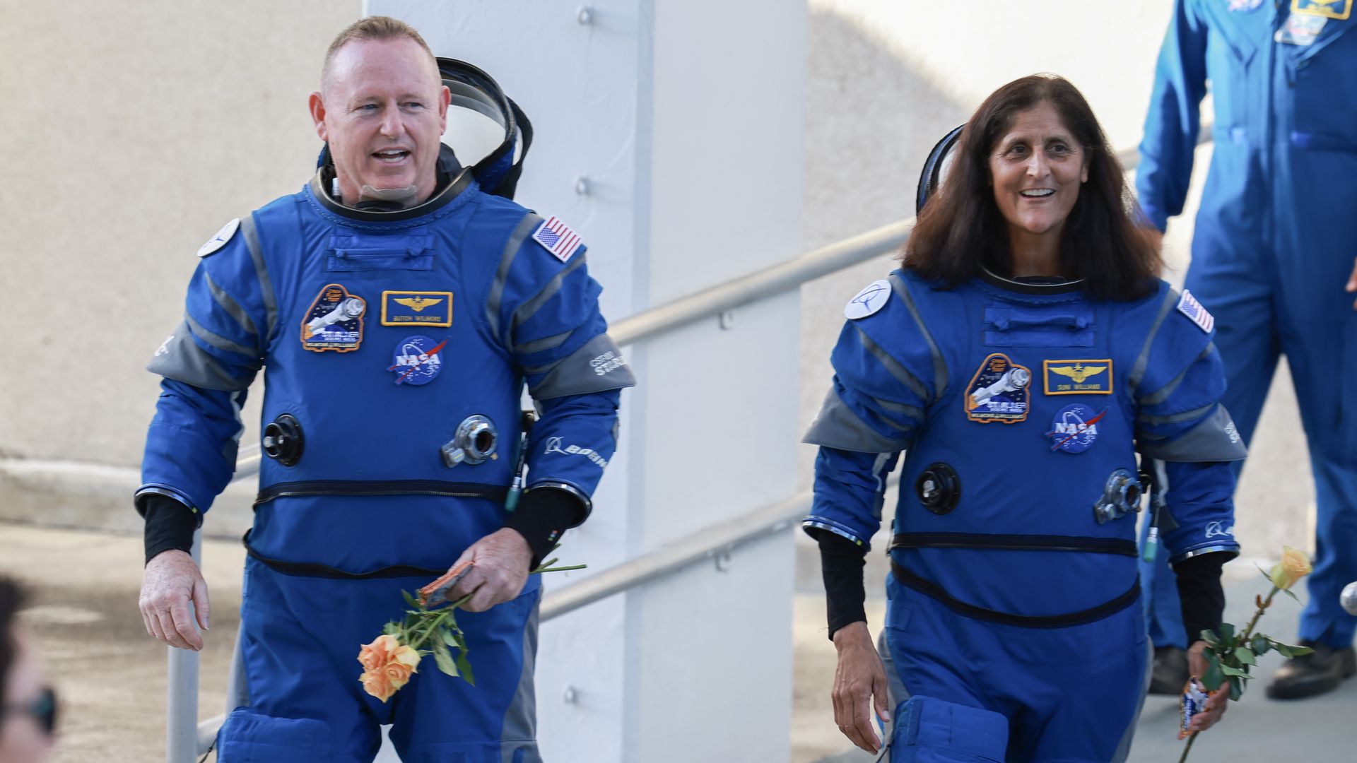NASA astronauts Butch Wilmore, Suni Williams begin return trip to Earth