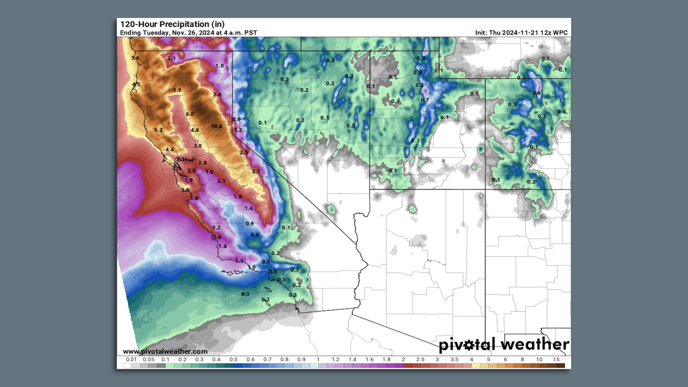 Bomb cyclone hits California, Oregon with "life-threatening flooding"