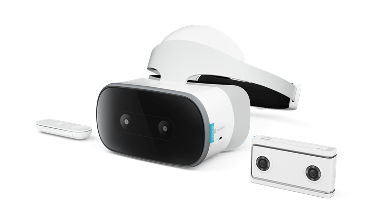 Google debuts standalone VR headset, 180-degree camera