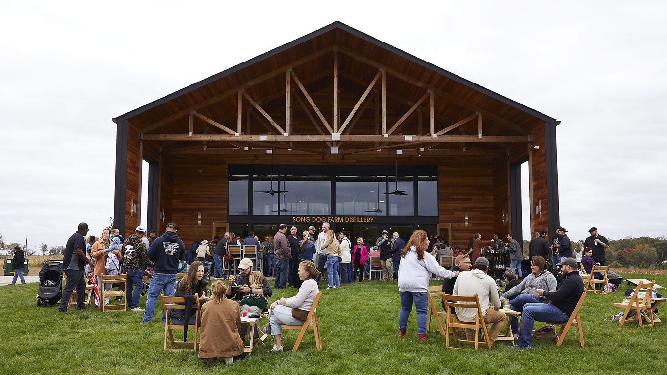 New Maryland farm distillery Song Dog opens Montgomery County - Axios ...