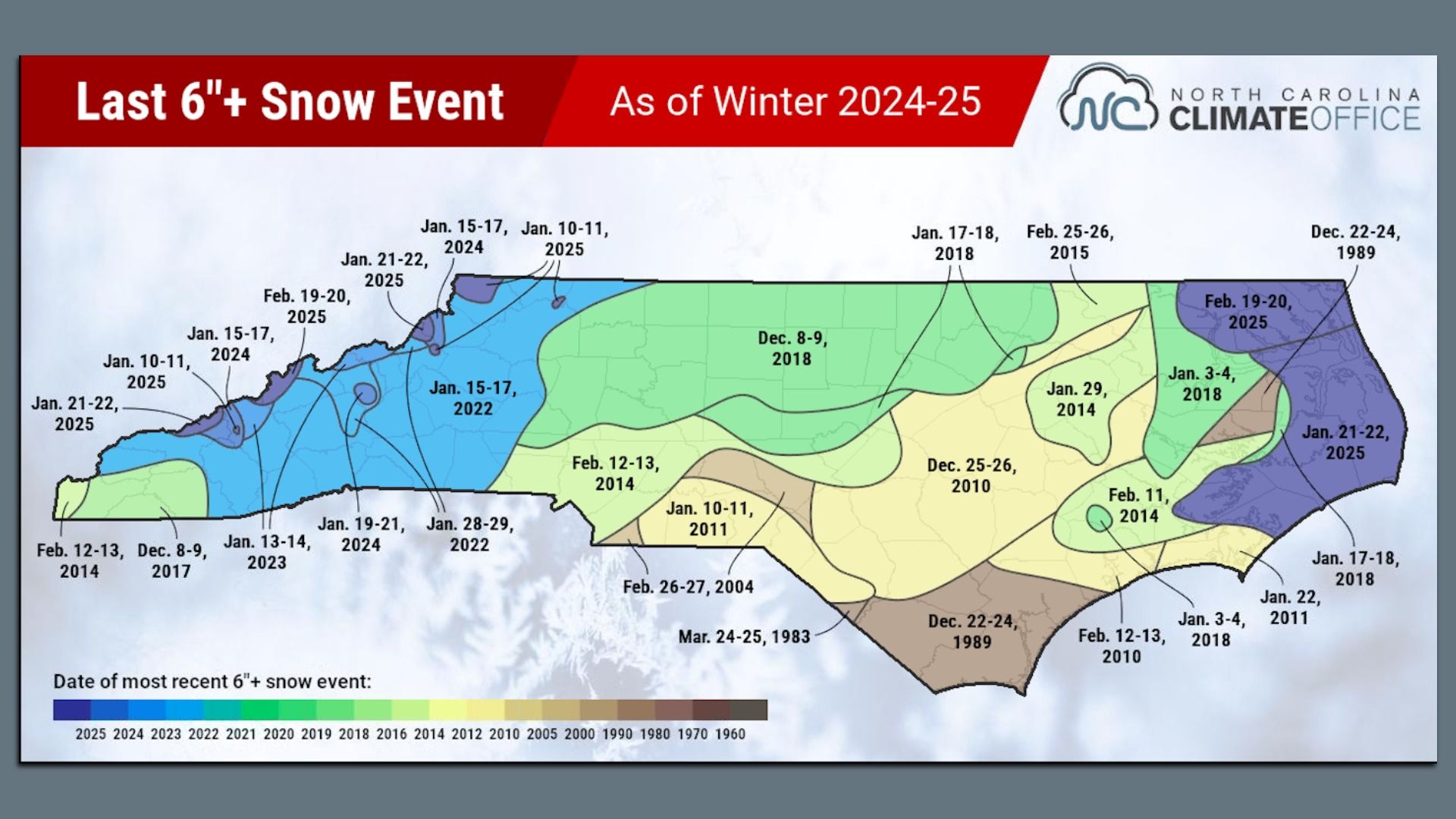 Central North Carolina could see most snow in years this weekend ...