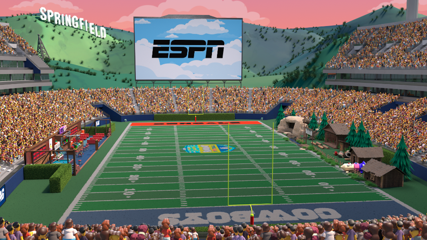 1 fun thing: NFL x Simpsons collab