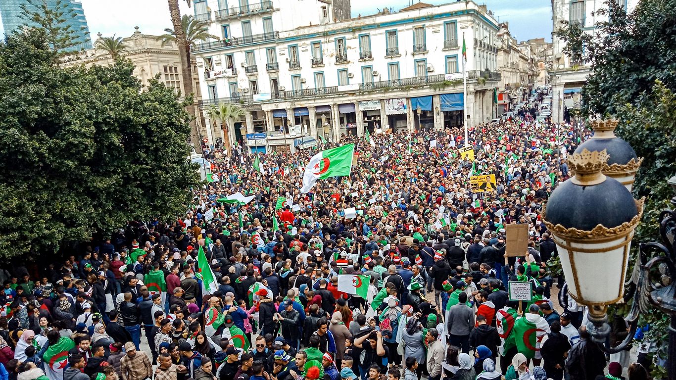 Algerian army chief demands president's removal after mass protests