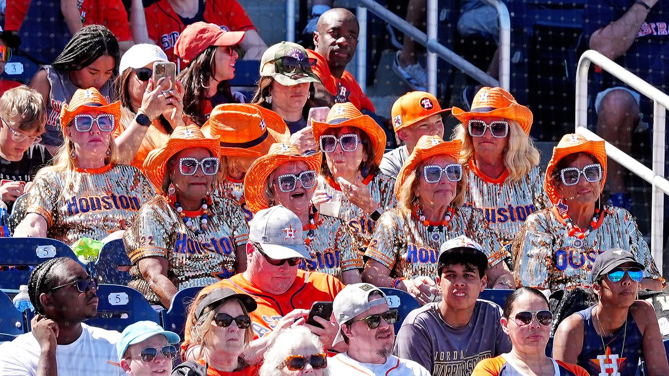 Houston Astros fans are faithful - Axios Houston
