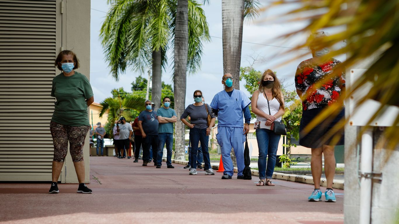 In photos: Florida breaks record for in-person early voting