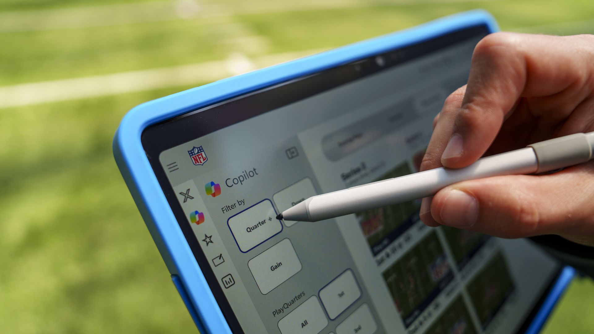 NFL's Surface tablets to get AI upgrade before new season