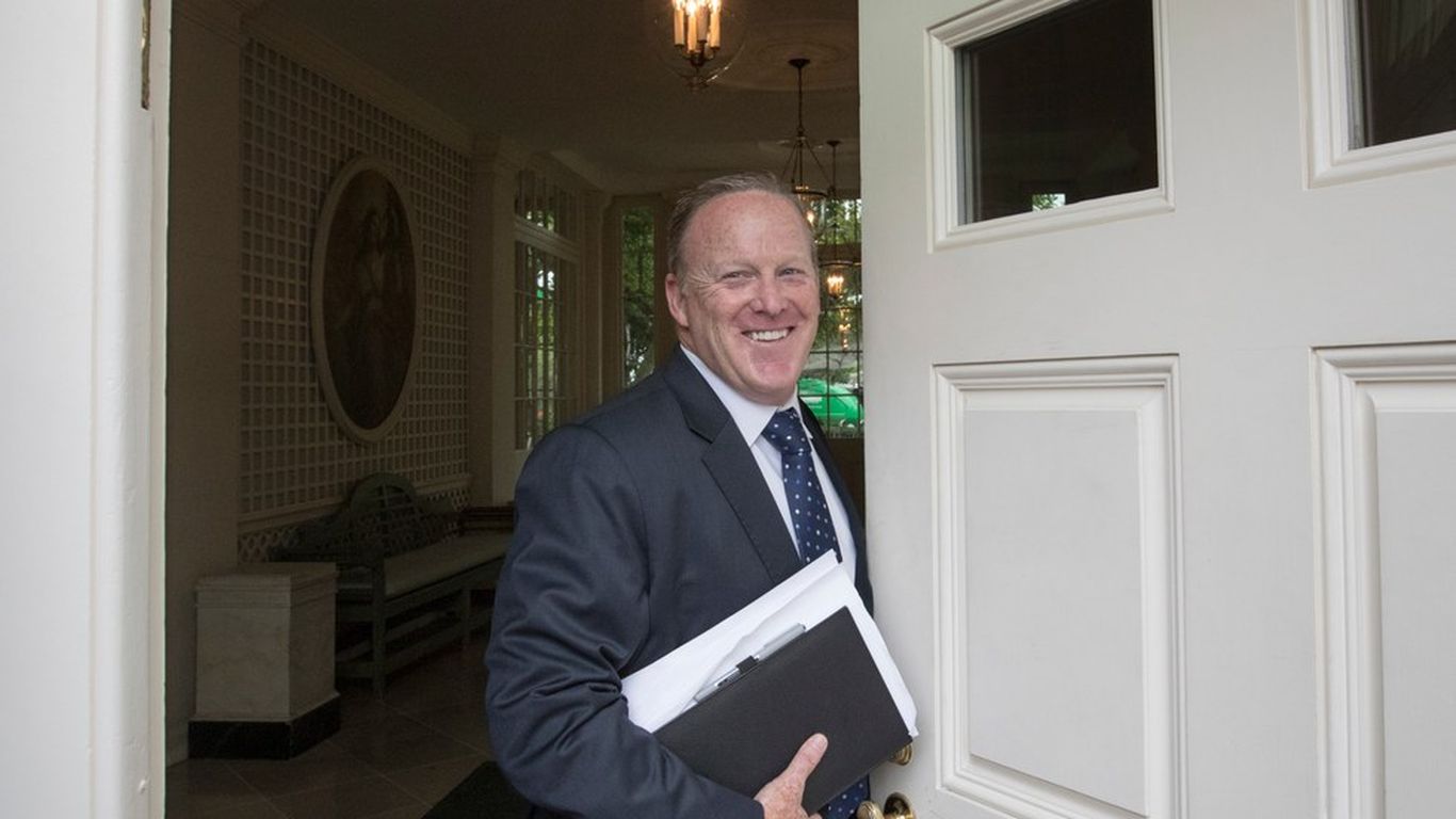 Spicer gets the last laugh on Trump