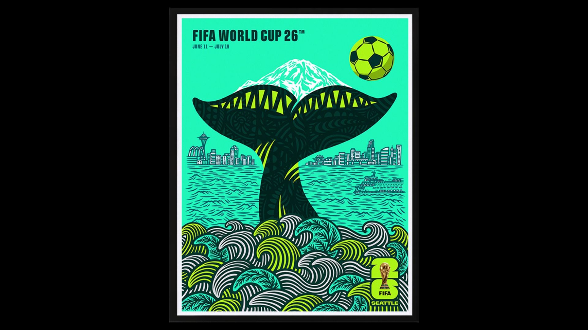 Seattle's World Cup art makes a splash - Axios Seattle