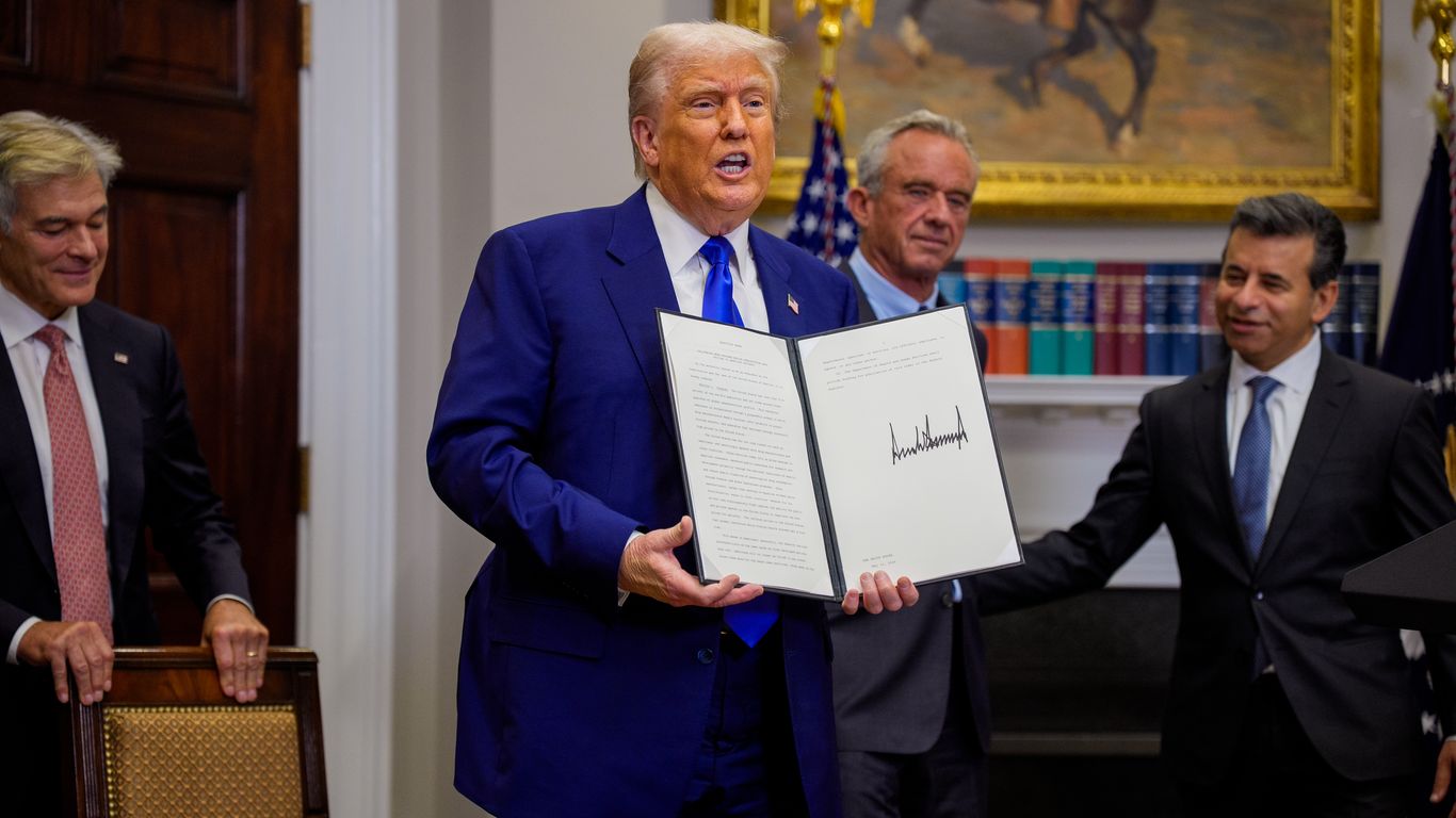 Trump's "most favored nation" plan: Drugmakers meet president halfway ...