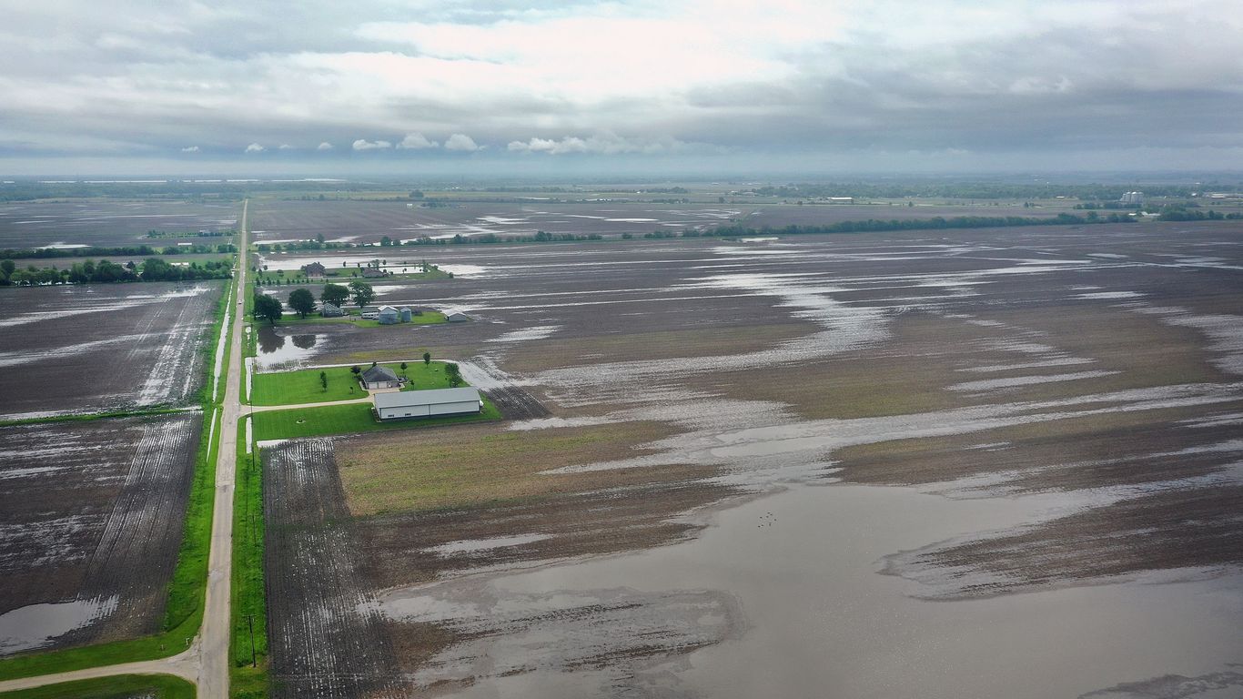 America's struggling farmers see wettest 12 months in recorded U.S. history