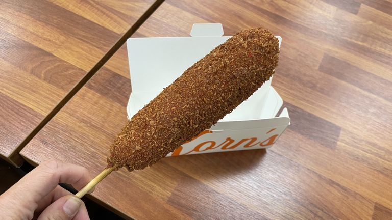 Meatless Monday: Korn's Korean corn dogs at Indianapolis' Saraga ...