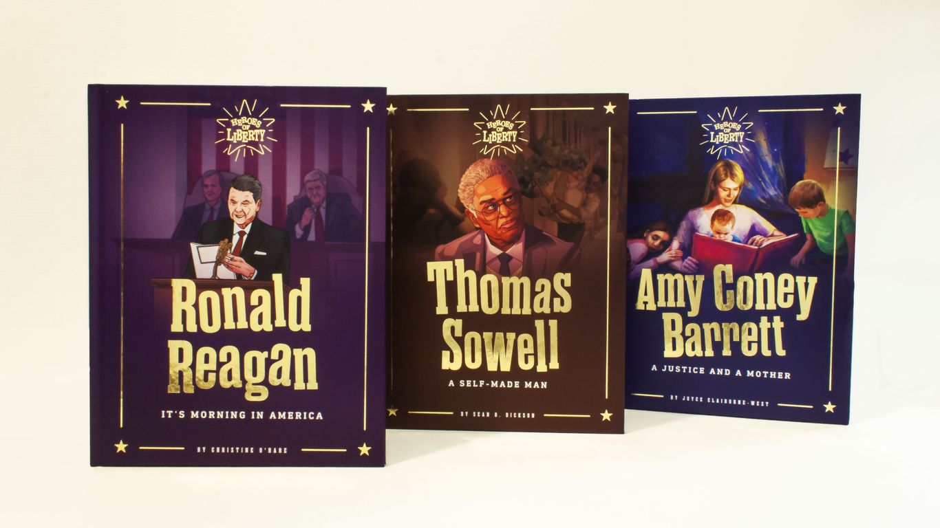 Children's book startup release works on conservative icons