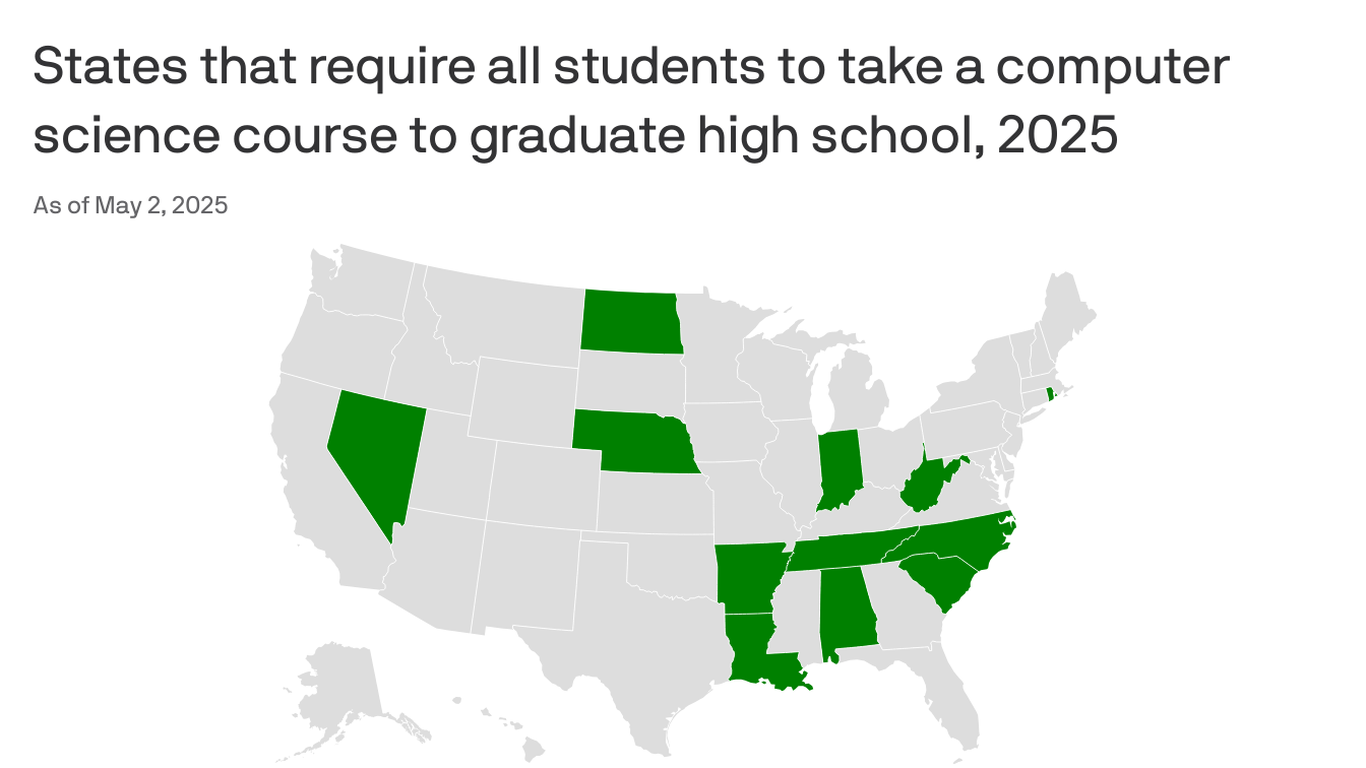 Tennessee among the first states to require computer science for high ...