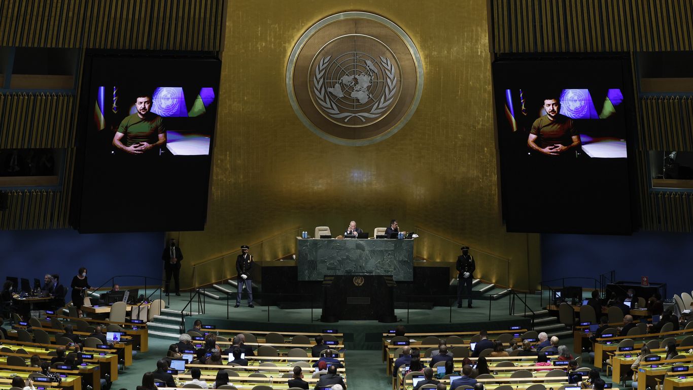 Zelensky calls for special tribunal to punish Russia in UN speech