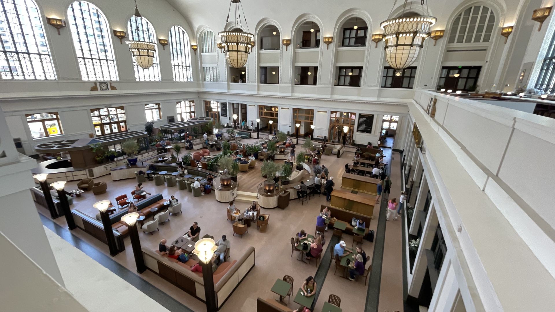 Denver Union Station unveils $11 million makeover to Great Hall ...