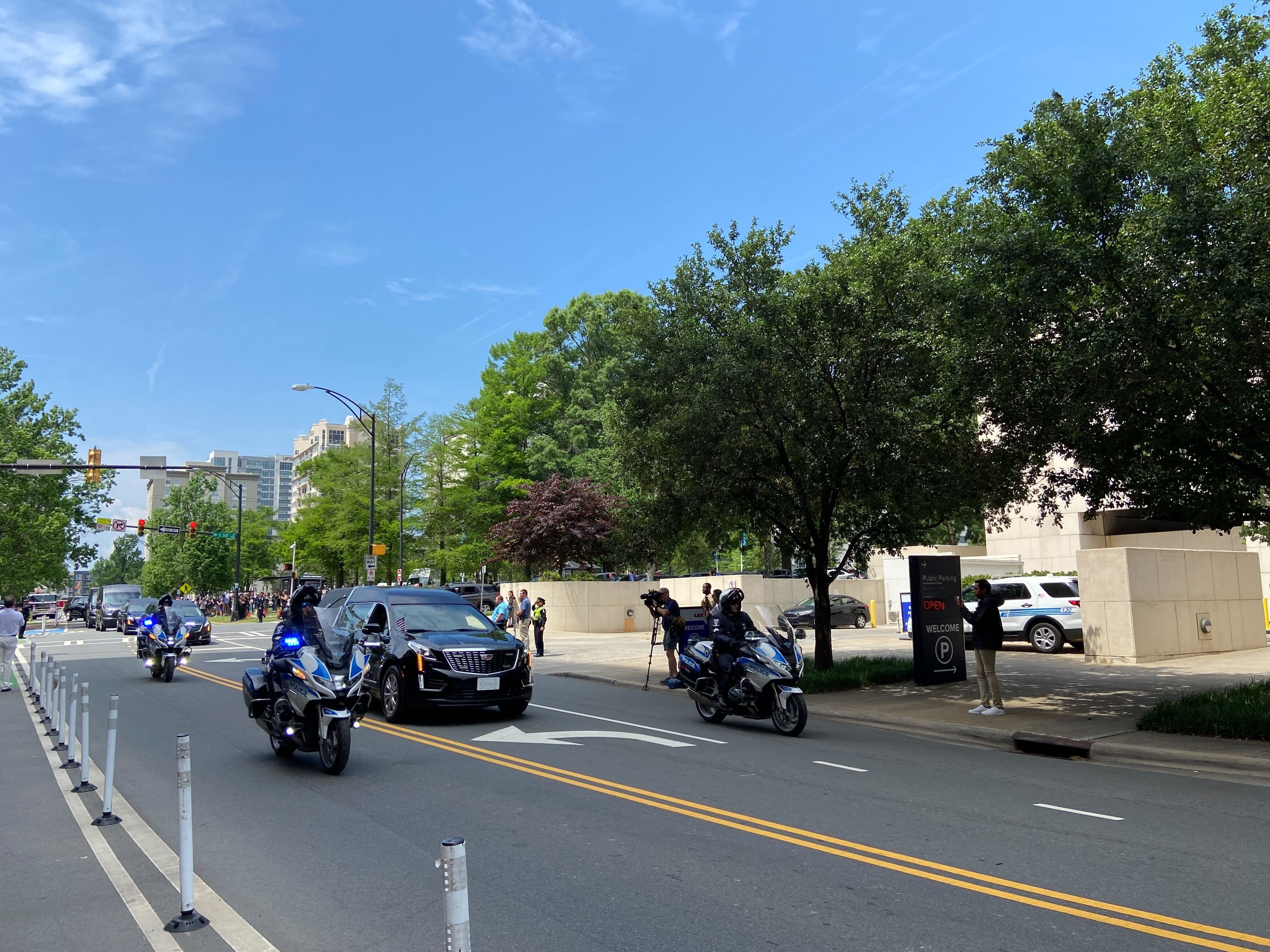 In photos: Procession for fallen Charlotte police officer Joshua Eyer ...