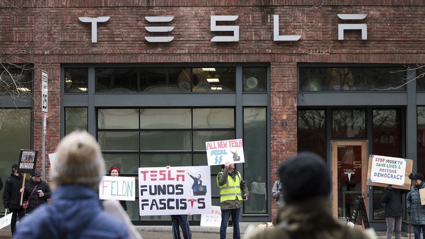 What to know about the #TeslaTakedown movement targeting Elon Musk
