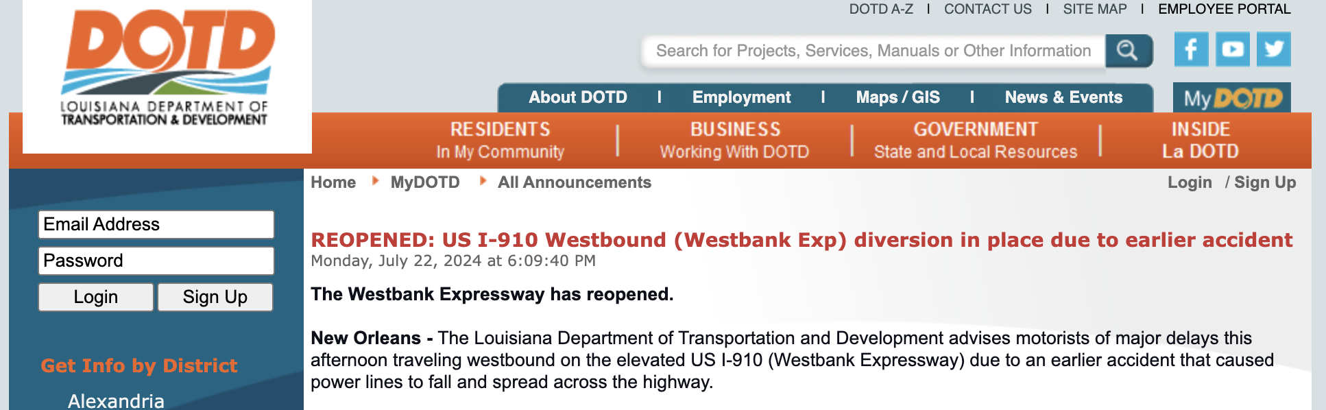 Meet I-910, New Orleans' secret interstate on Google Maps - Axios New ...