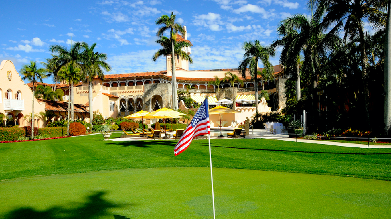 Trump has spent 1/3 of his time in office at his own properties