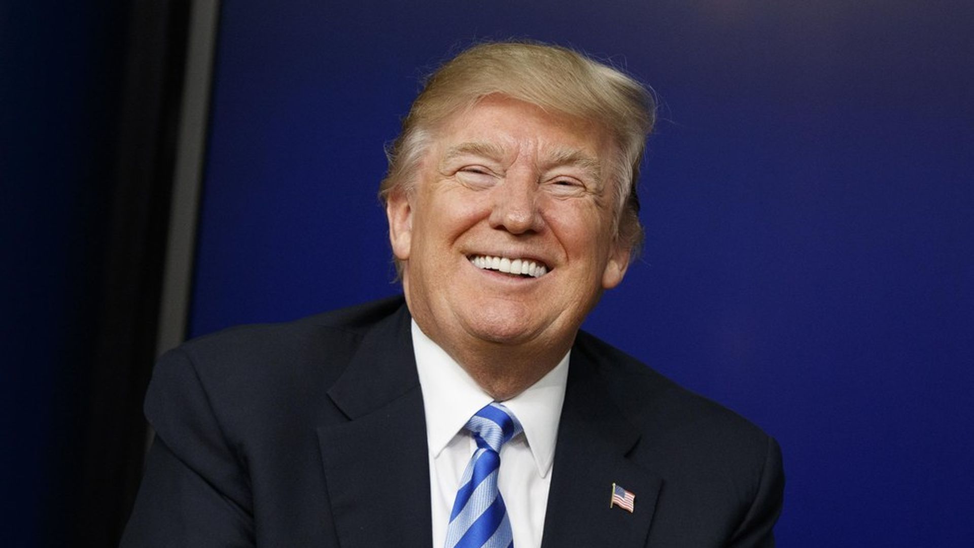 Trump returns to his happy place: Rasmussen