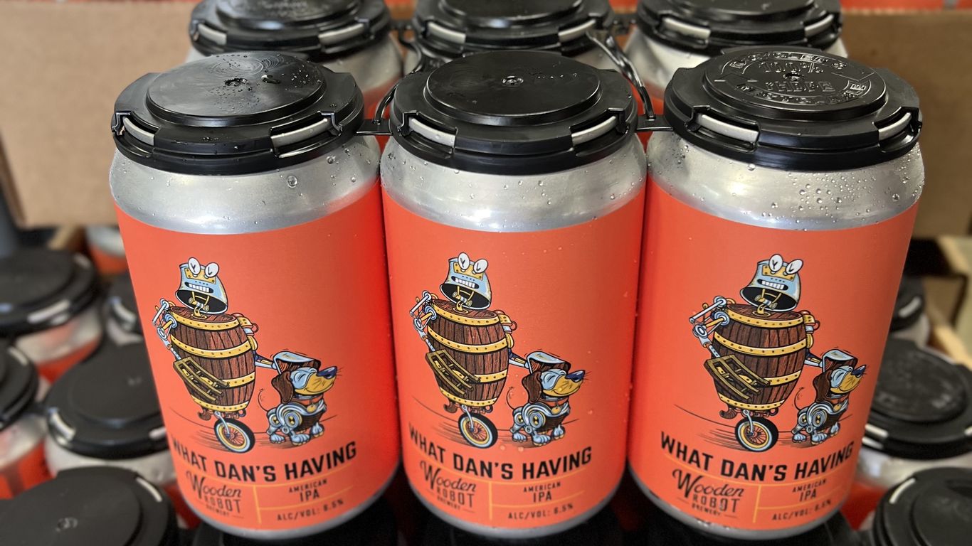 Cheers to 9 years, Wooden Robot - Axios Charlotte