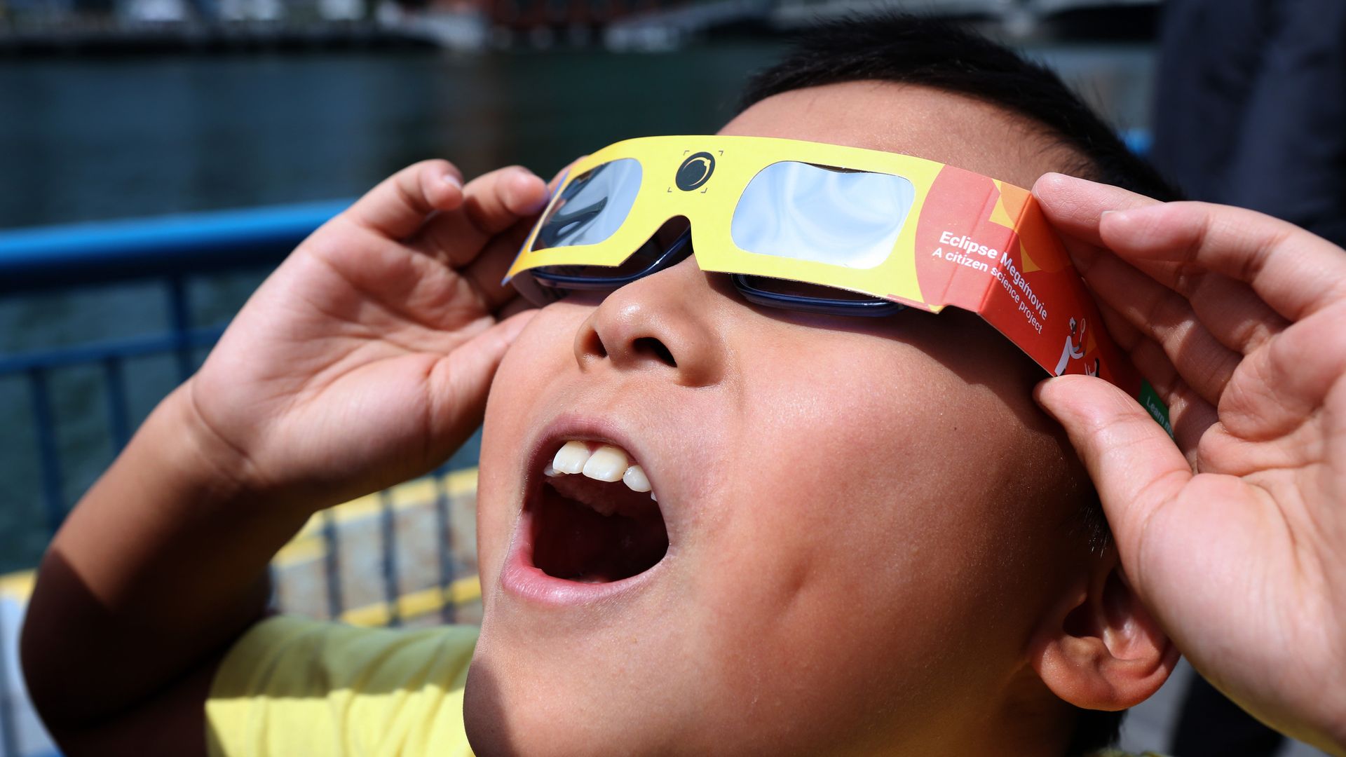 Eclipse glasses: Do not look directly at Sun during Saturday solar eclipse