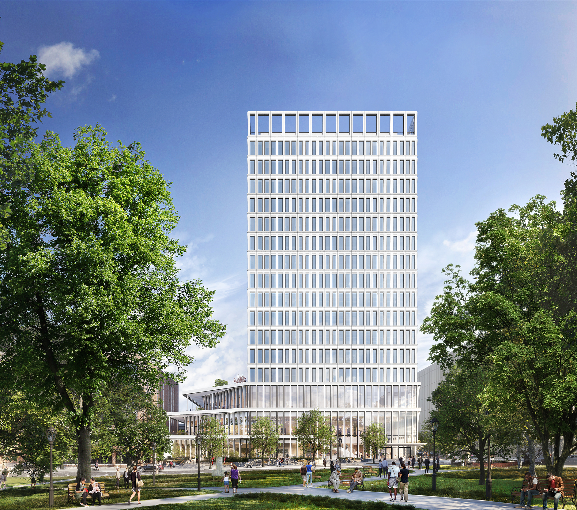 See renderings: Raleigh to break ground on new 17-story downtown city ...