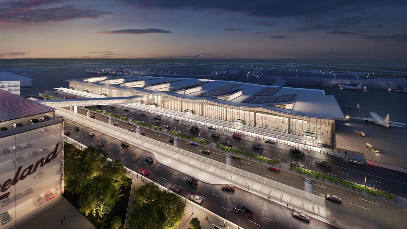 Cleveland flagged as possible United hub — again - Axios Cleveland