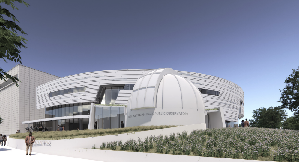 Bezos Learning Center proposed design inspired by galaxies - Axios ...