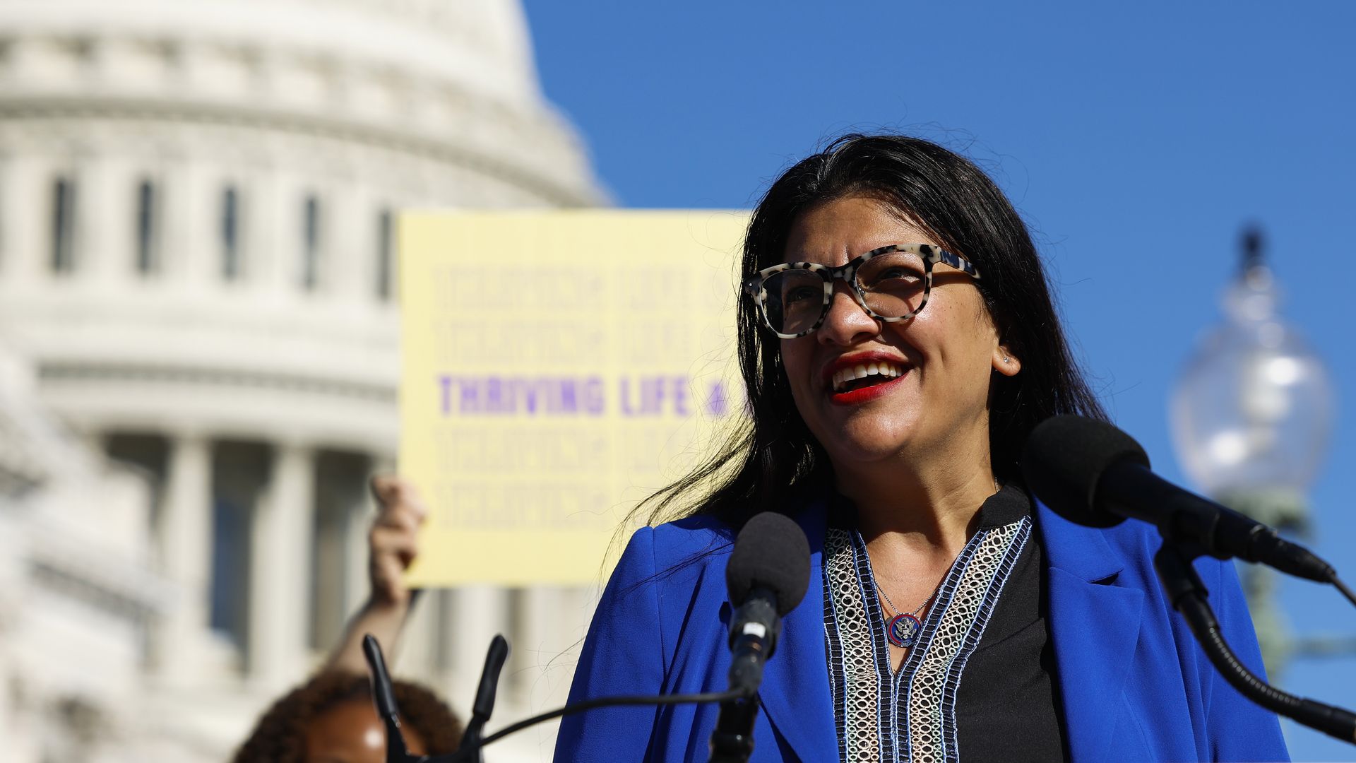 Michigan Democratic Rep. Rashida Tlaib wins reelection - Axios Detroit