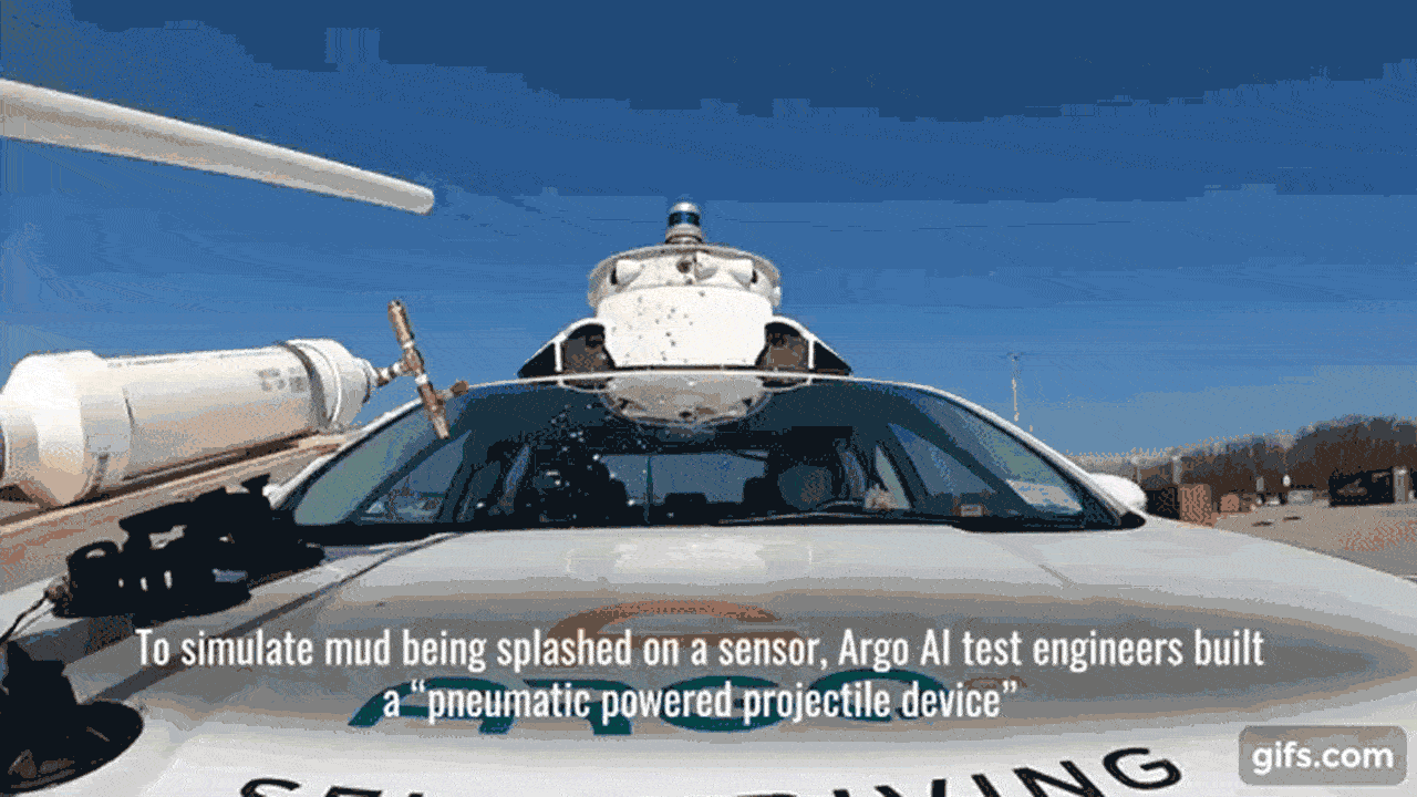 Self-driving cars learn how to clean dirt and bugs from sensors