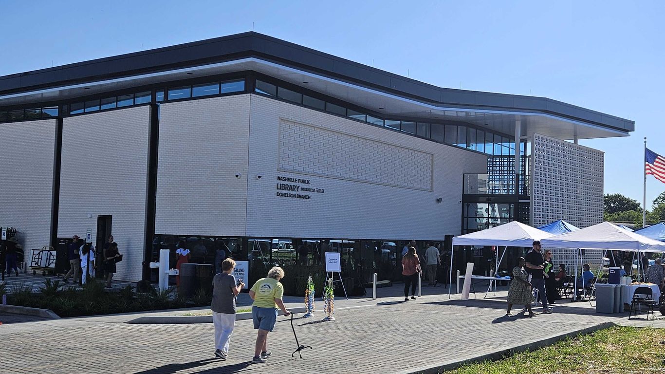 New Donelson library opens in Nashville - Axios Nashville