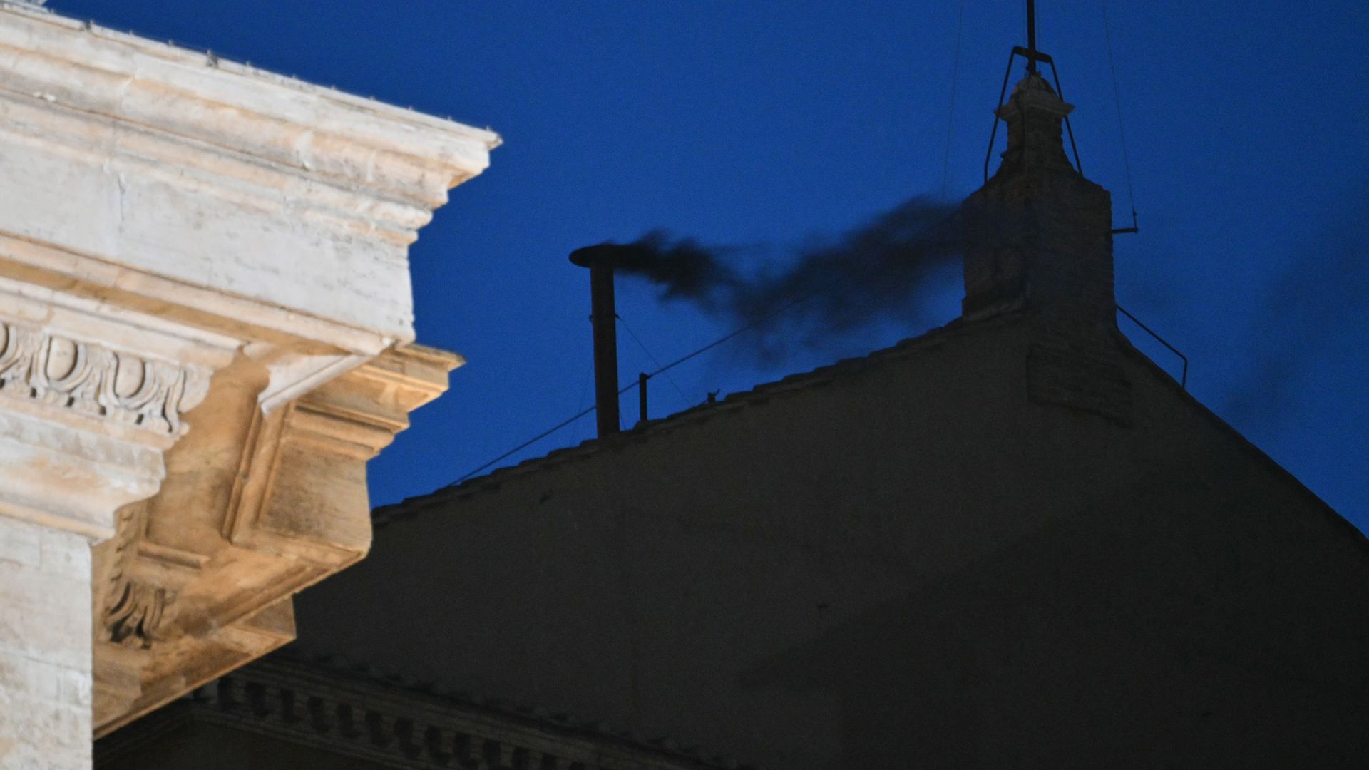 Conclave 2025: Black smoke means no pope selected on first ballot