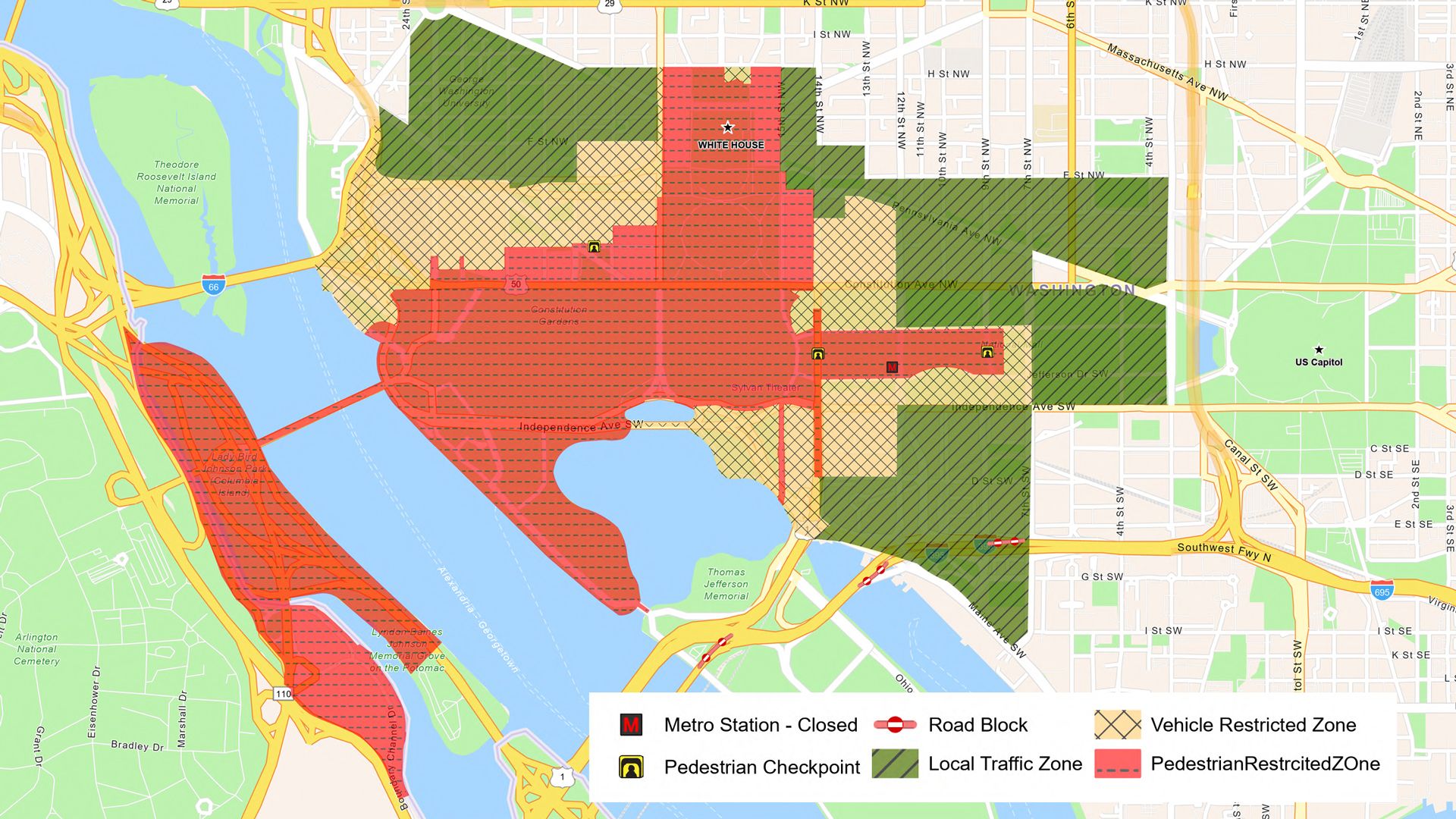 Trump military parade: Road closures, Metro bus detours, flight delays ...