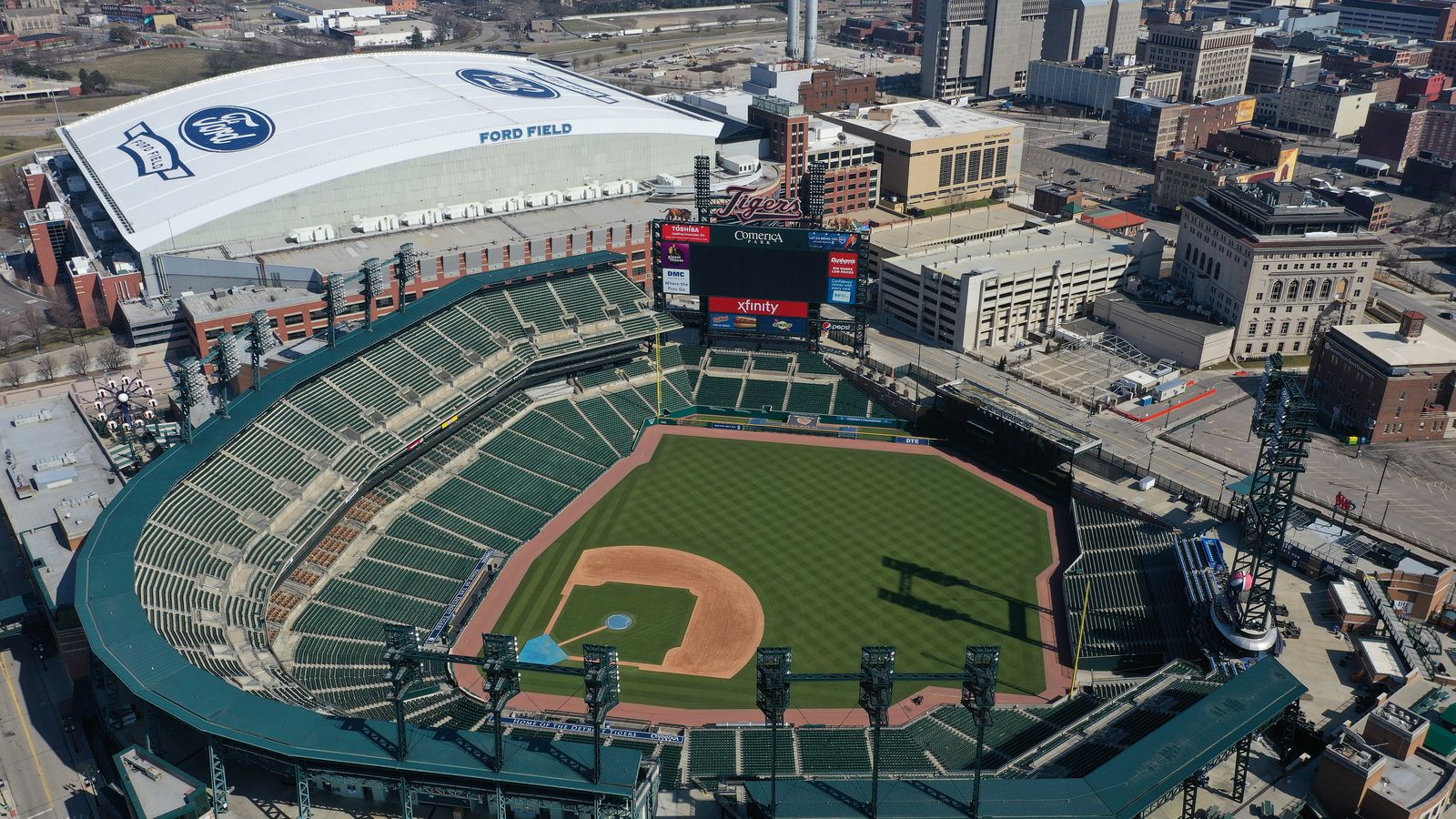 Tigers enter 2023 season with Comerica Park adjustments - Axios Detroit