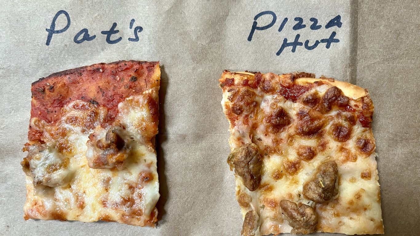 Tasting Pizza Hut's Chicago Tavern Style - Axios Chicago