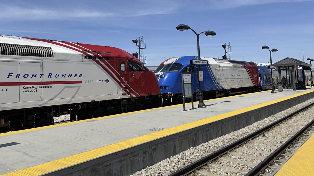 Utah Transit Authority's FrontRunner turns 15 - Axios Salt Lake City