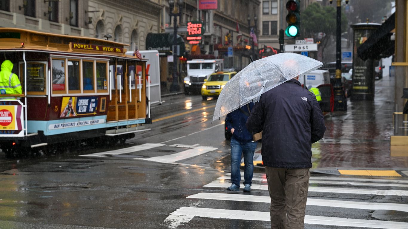 Another atmospheric river to drench northern California - Axios San ...