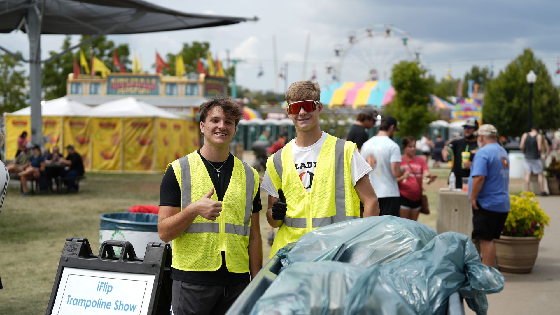 How the Iowa State Fair handles 700+ tons of trash - Axios Des Moines