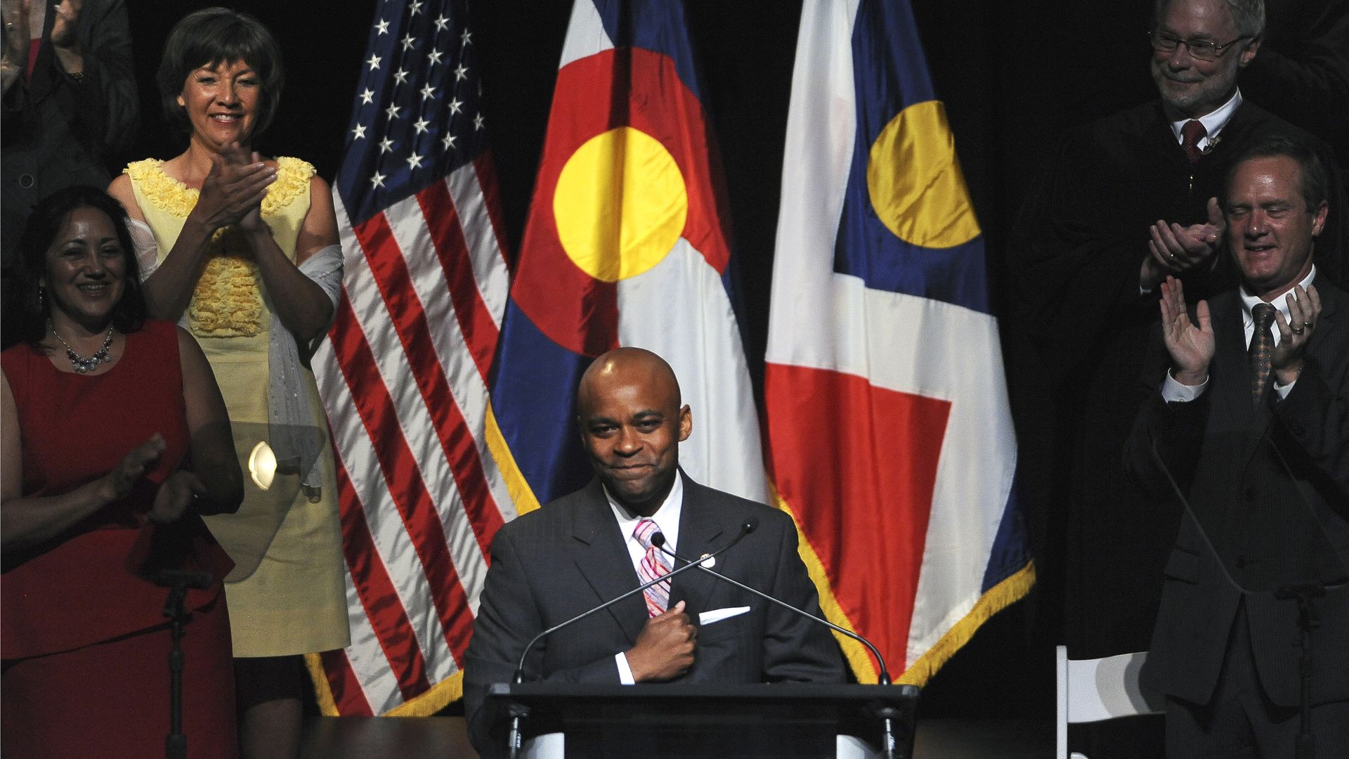 5 themes that defined Denver Mayor Michael Hancock's tenure - Axios Denver