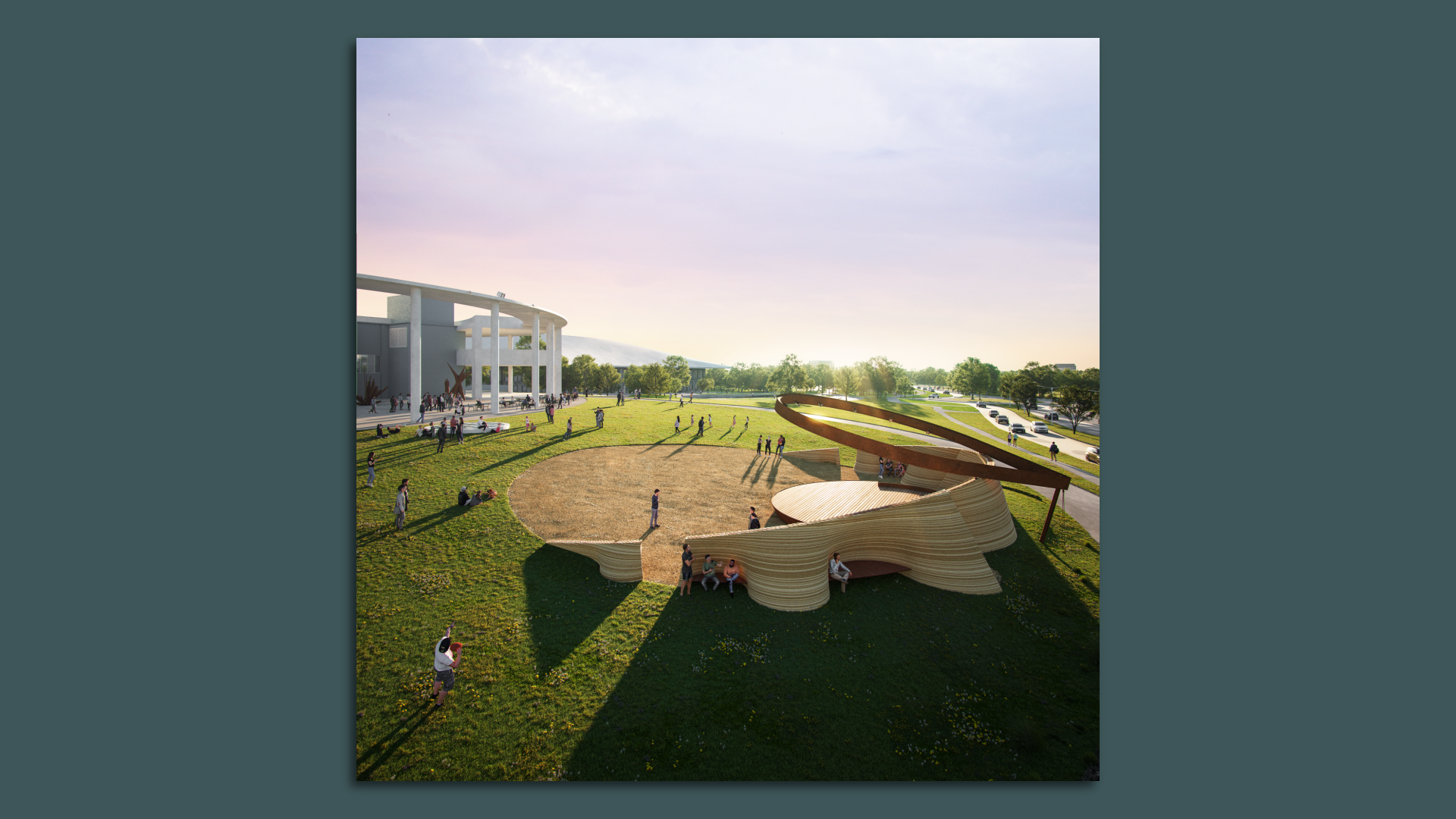 Long Center to unveil 3D-printed pavilion - Axios Austin
