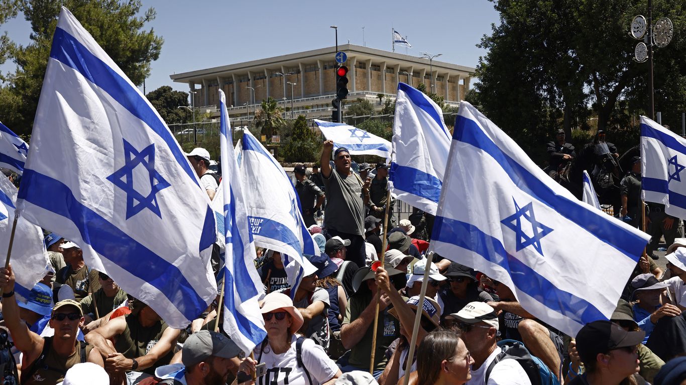 Netanyahus Judicial Overhaul Israel Knesset Passes First Bill 9225
