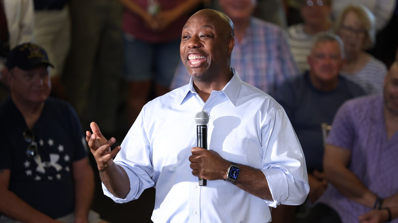 GOP rivals prepare to take on "happy warrior" Tim Scott
