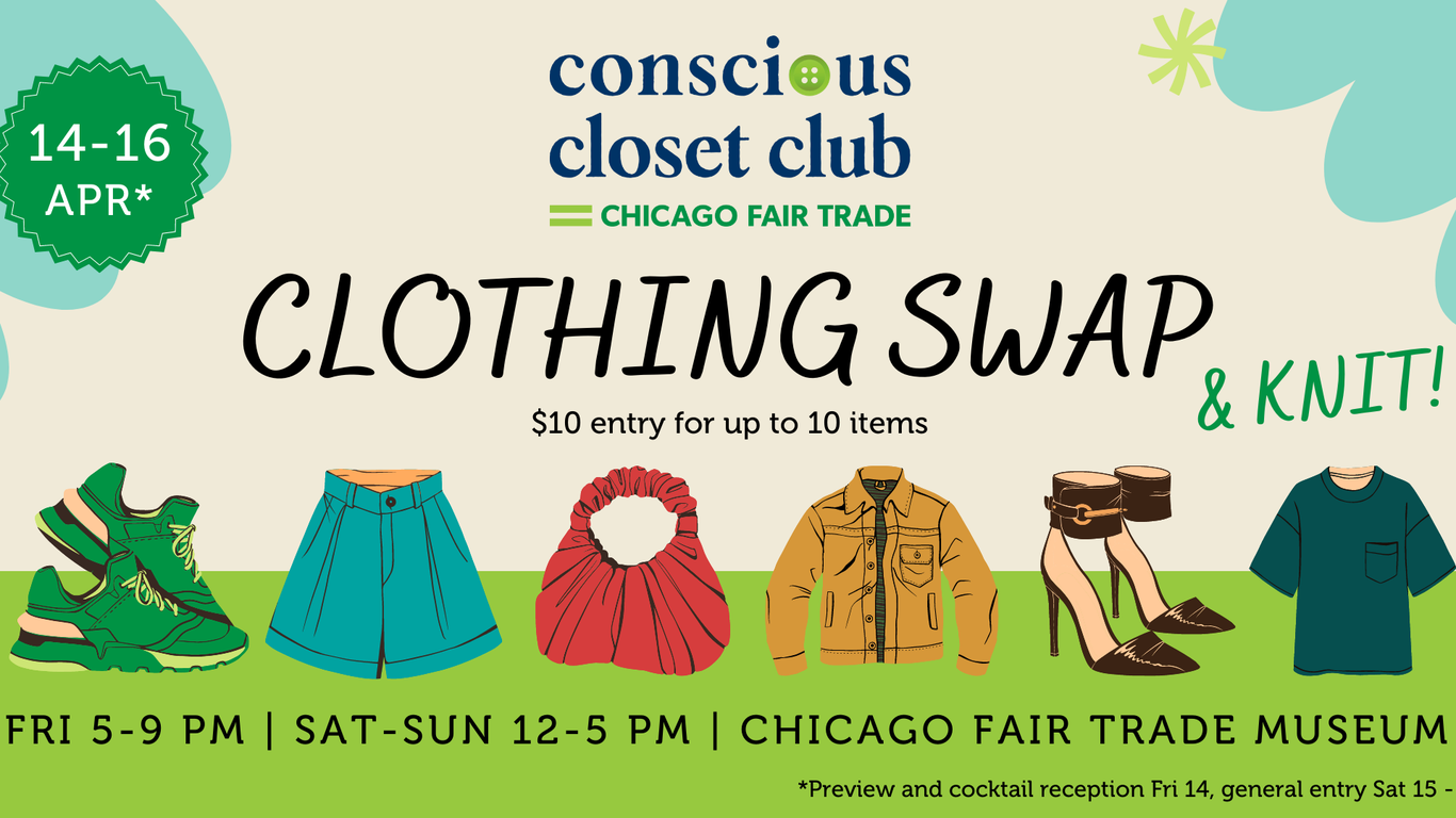 Trade in your clothes at Chicago Fair Trade Museum's clothing swap ...