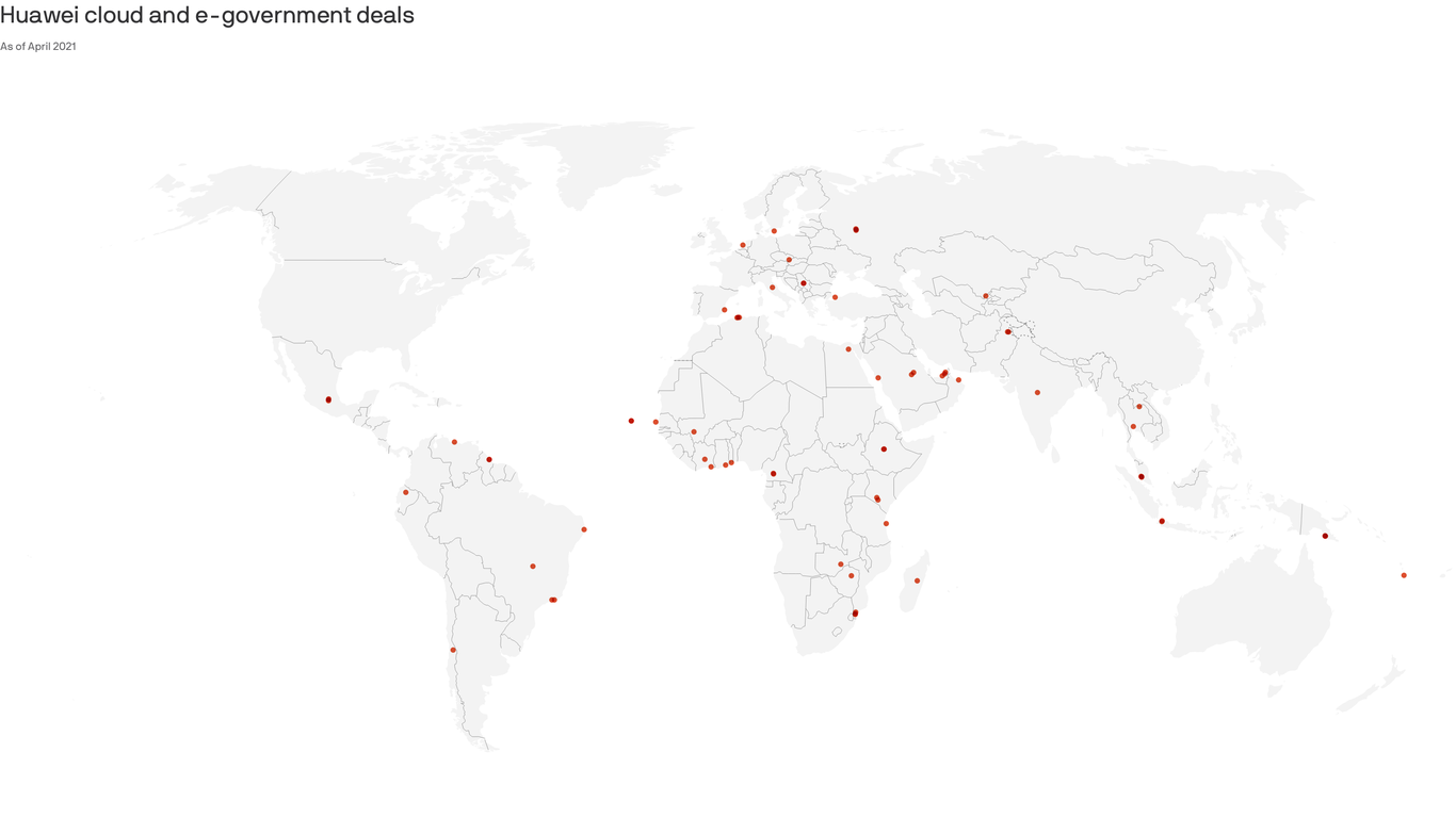 Huawei's cloud services find government buyers
