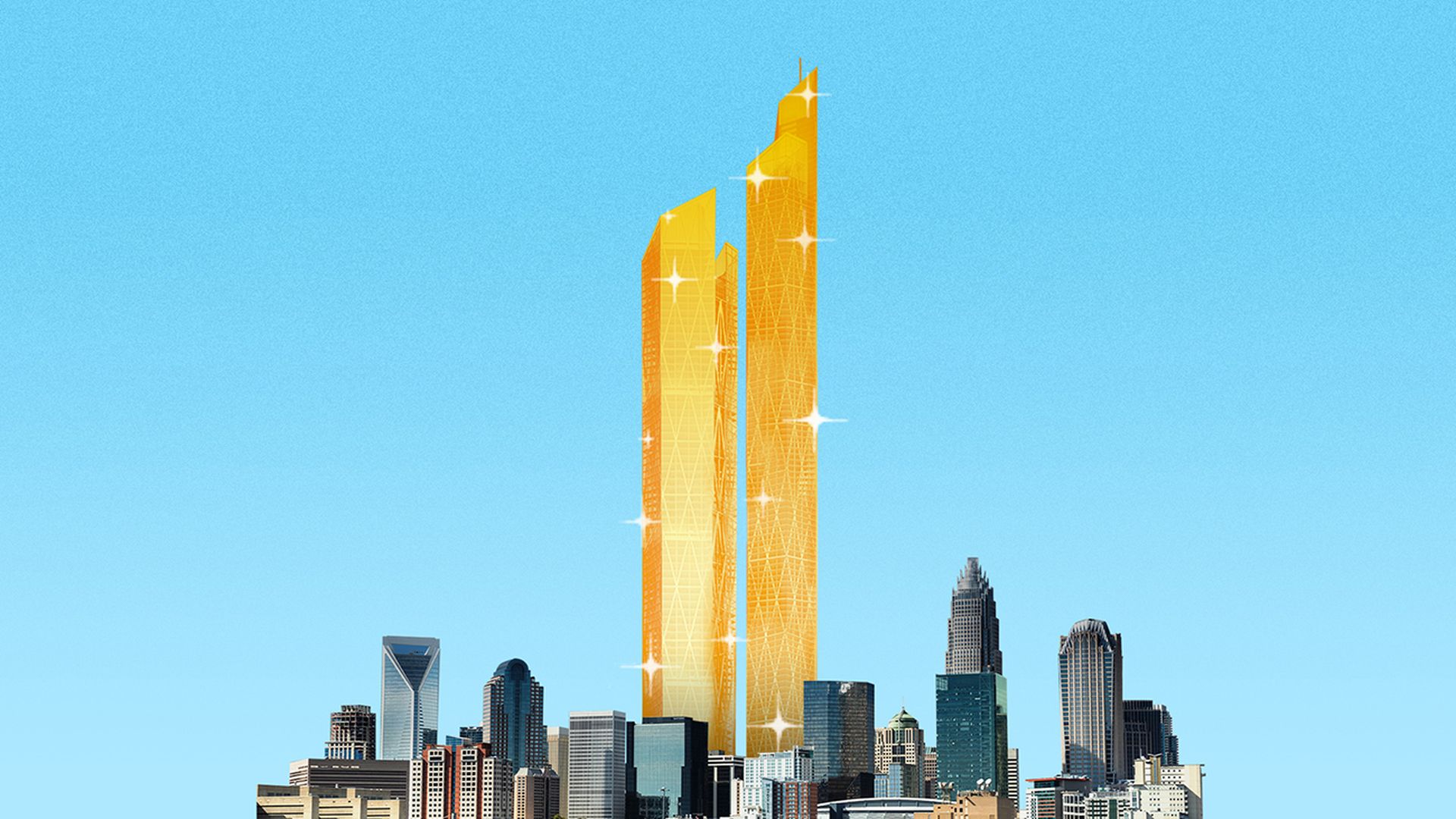 The time Trump almost built Charlotte’s tallest skyscraper - Axios ...