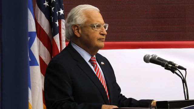 David Friedman, U.S. ambassador to Israel, on Trump's peace plan