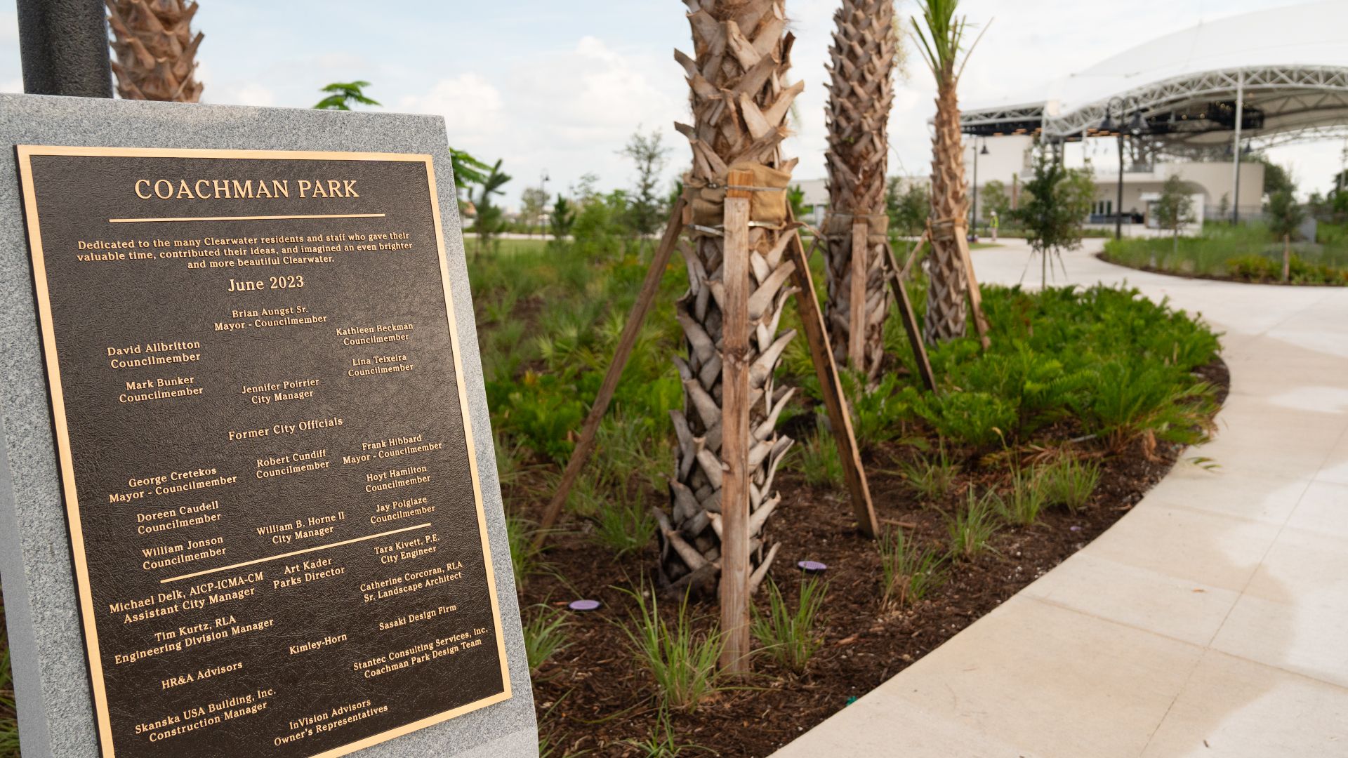 Clearwater's $84 M transformed Coachman Park opens to public - Axios ...